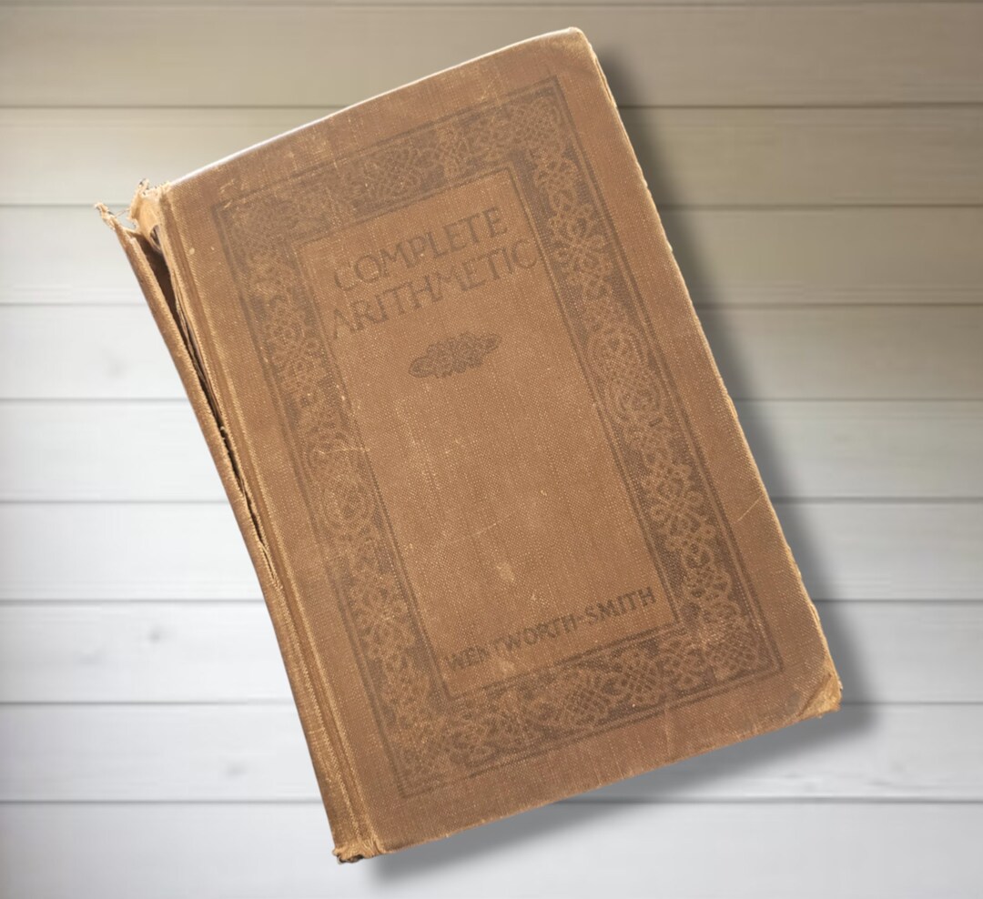 Vintage 1900s Mathematics Textbook "milne's Progressive Arithmetics" by ...