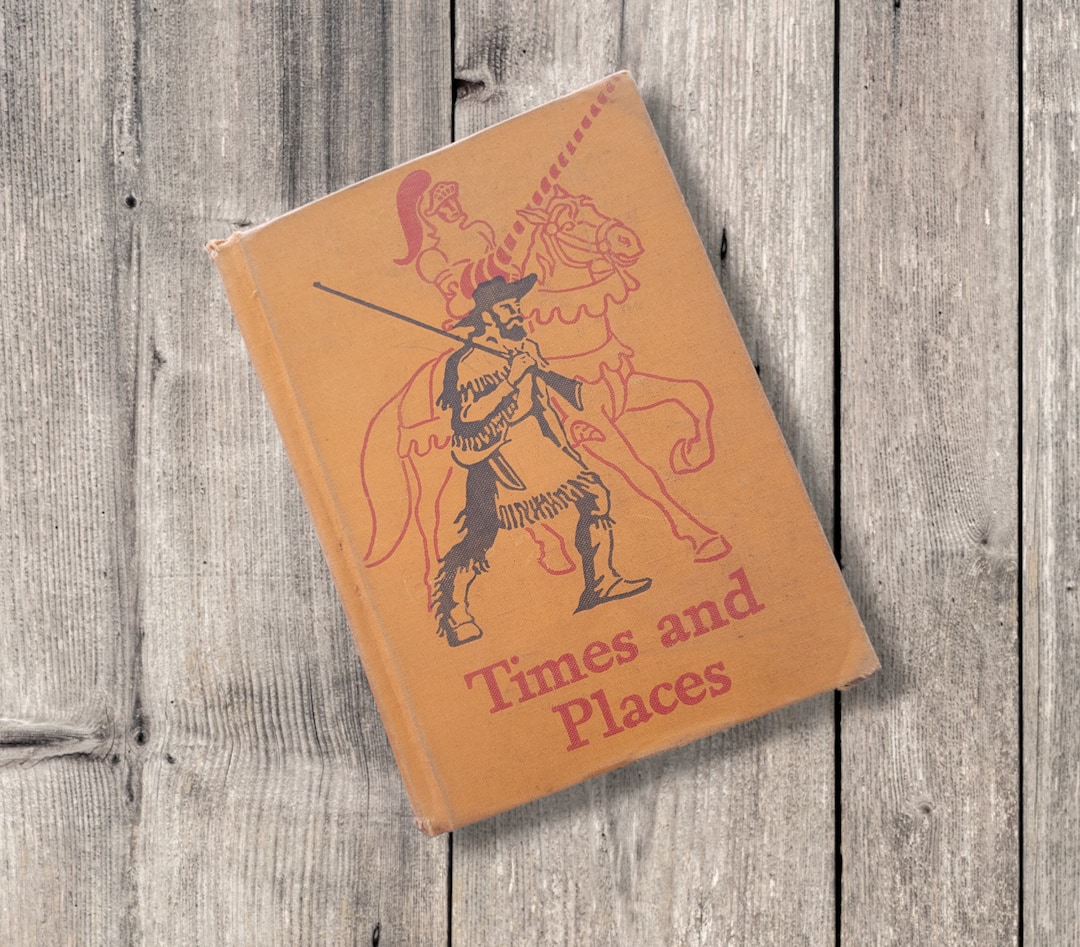 Vintage 1947 Children's Textbook "time and Places" Basic Readers ...