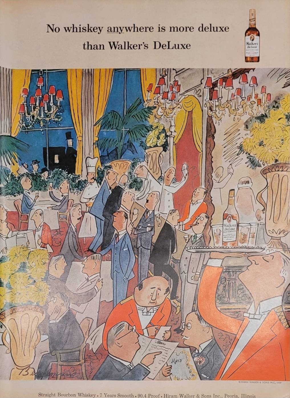 Vintage Alcohol Advertisements, Retro 1940s 50s 60s Magazine Ads, Art ...