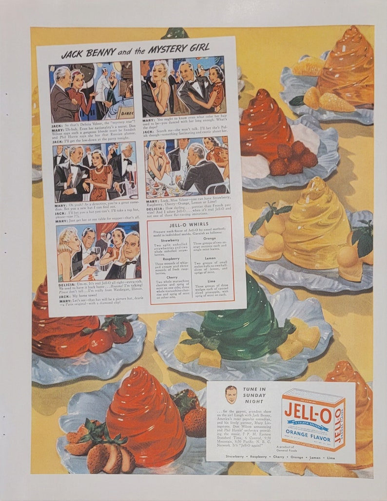 Vintage 1930s Magazine Advertisements, Retro Ads, Food, Kitchen, Baking ...
