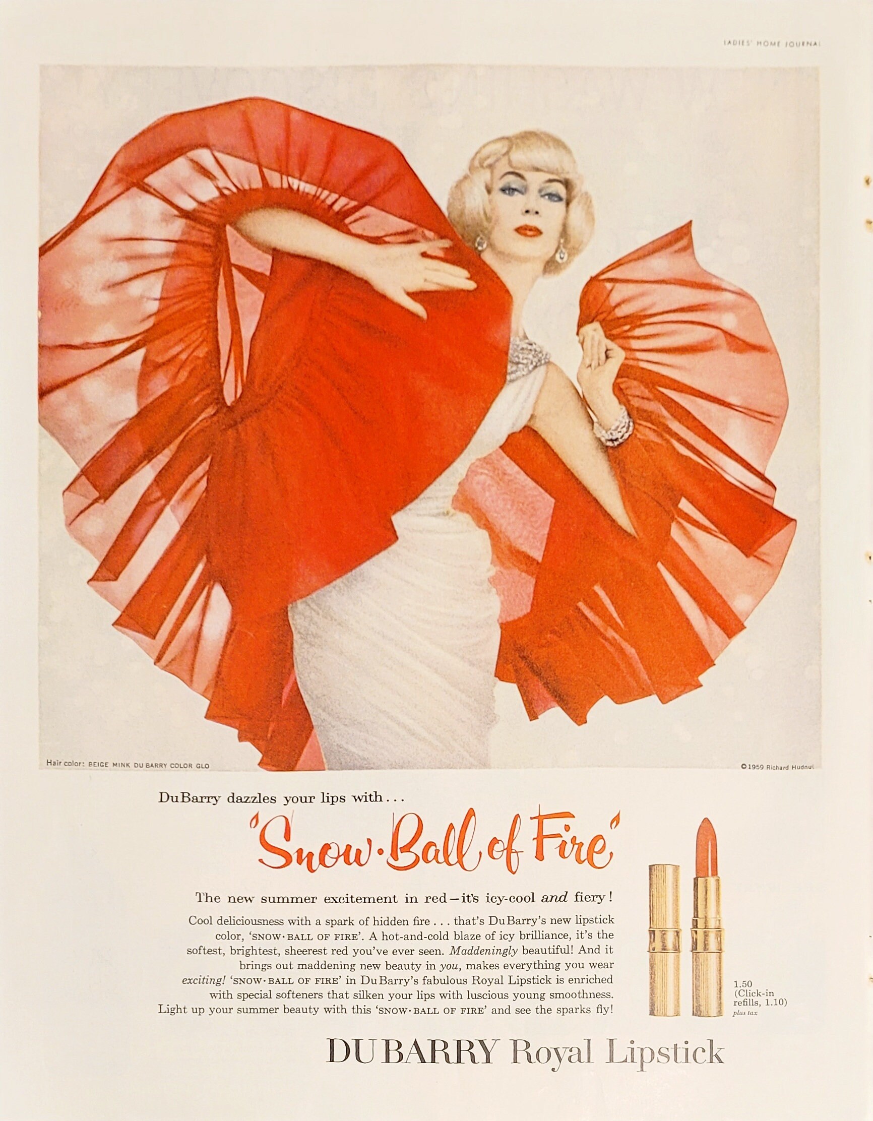 Vintage 1940s 50s 60s Magazine Advertisements, Retro Ads, Feminine ...