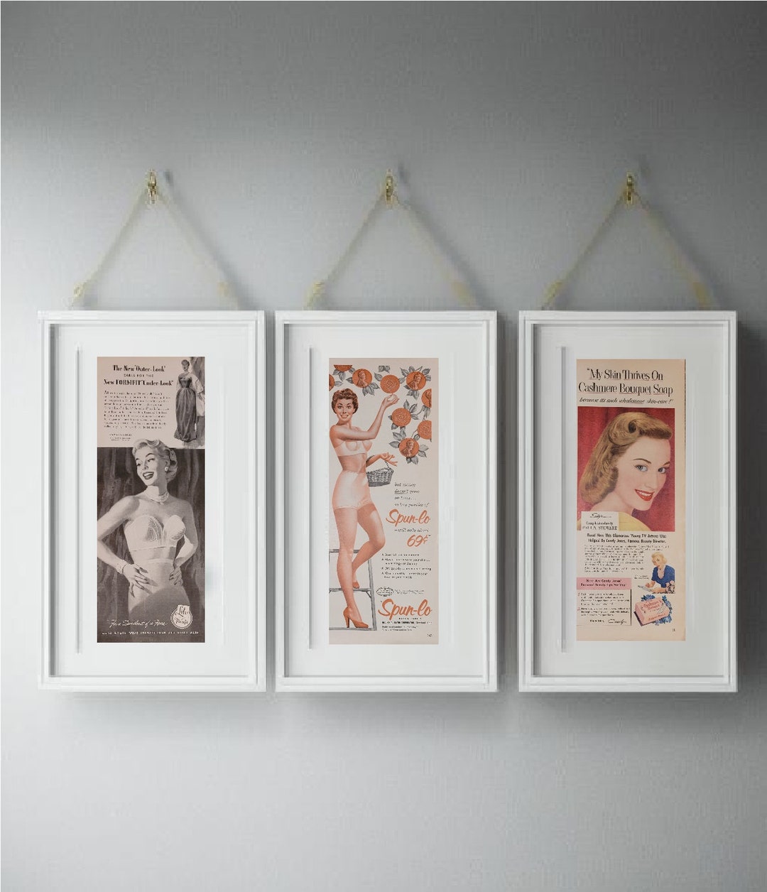 Vintage 1940s and 50s Print Advertisements, Retro Ads, Vintage Wall Art ...