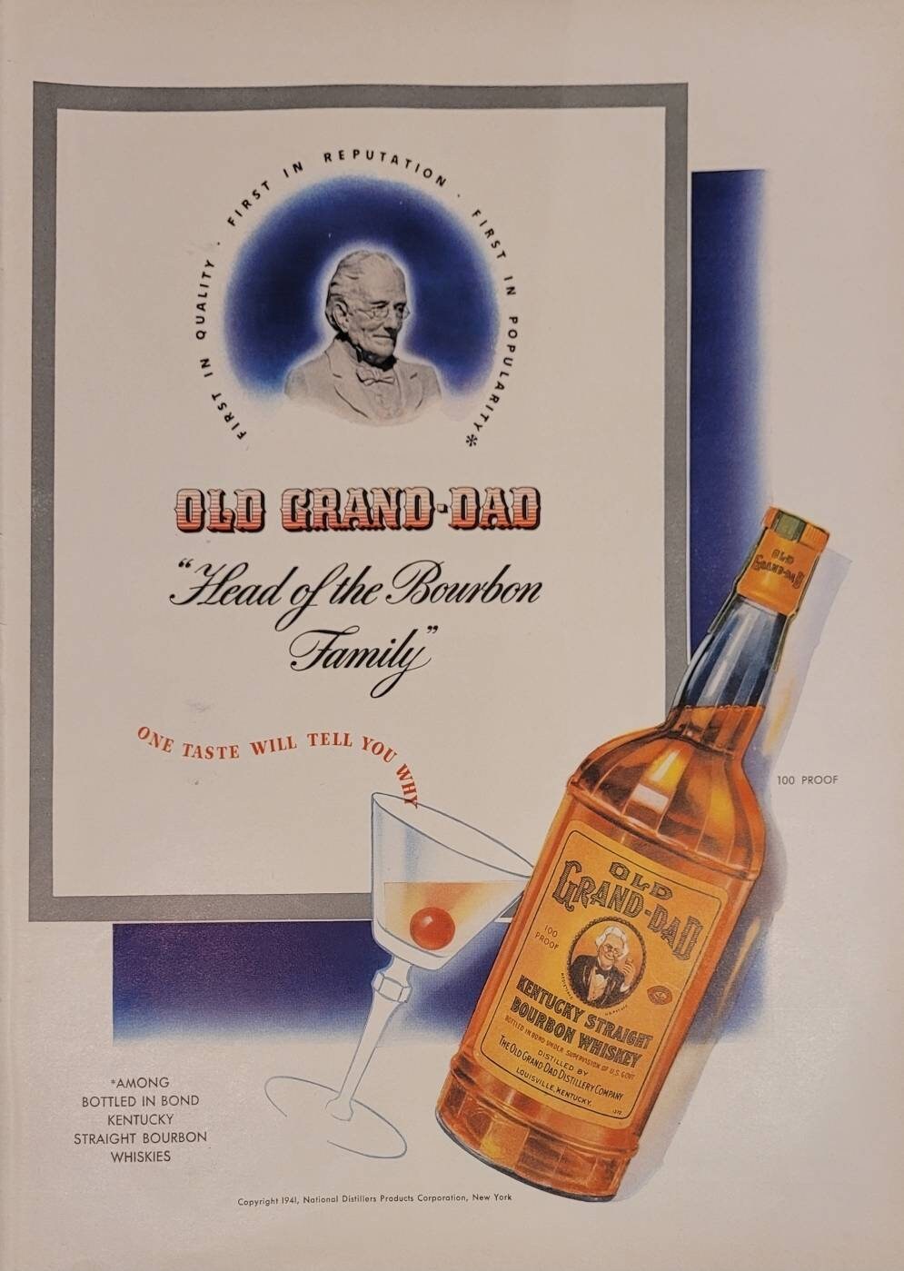Vintage Alcohol Advertisements, Retro 1940s 50s 60s Magazine Ads, Art ...