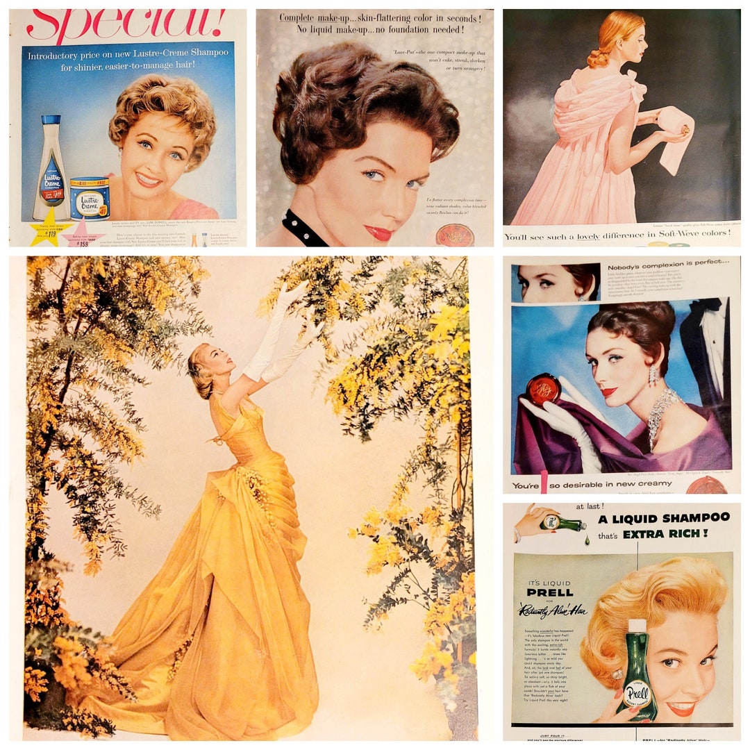 Vintage 1940s 50s 60s Magazine Advertisements Retro Ads - Etsy