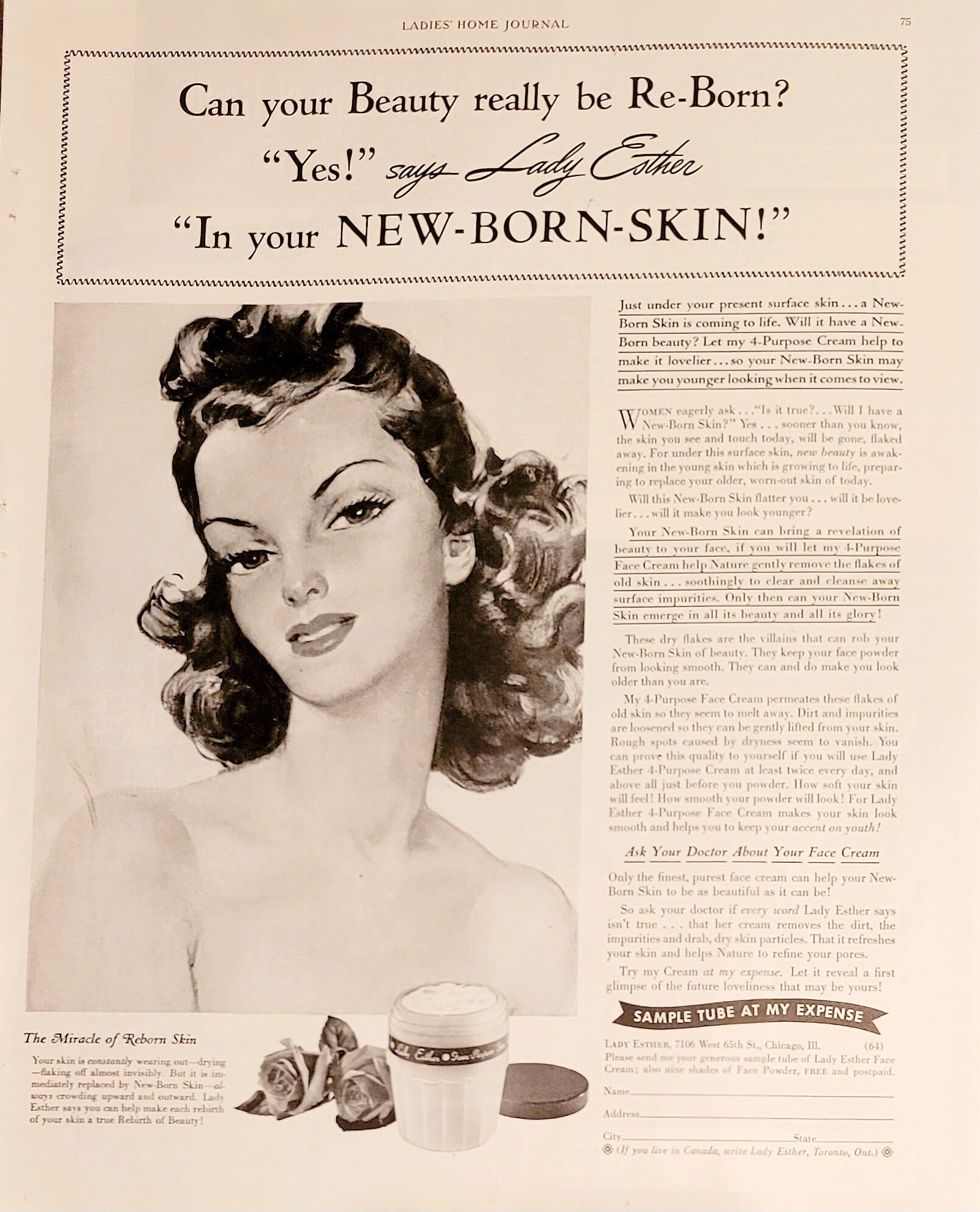 Vintage 1940s 50s 60s Magazine Advertisements, Retro Ads, Feminine ...