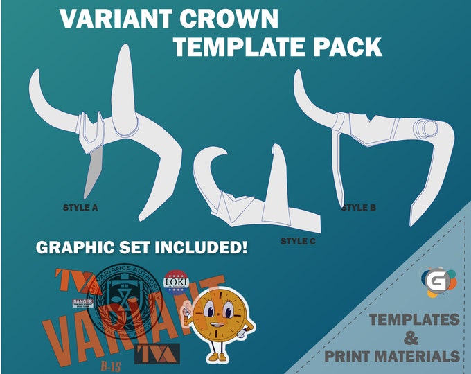 Loki Crown 3D Model STL Files - Etsy