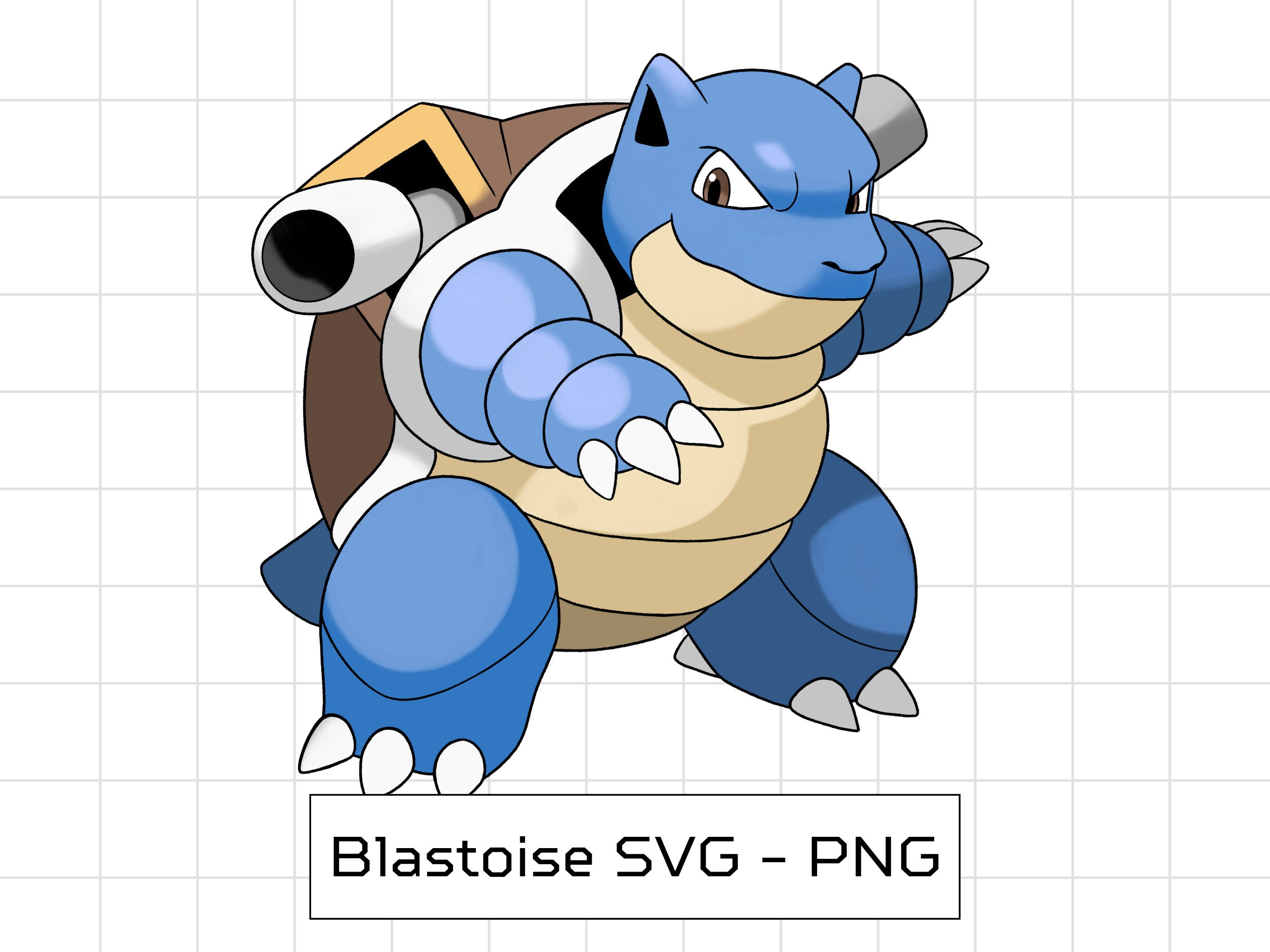 Blastoise PNG SVG, Pokemon Cricut, Pokémon PNG, Pokemon Svg, Pokemon Clipart, Pokemon Clip Art ...