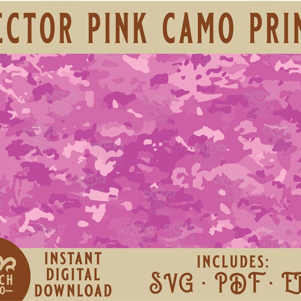Pink Camo - Etsy