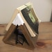 Wooden Book Stand - Etsy