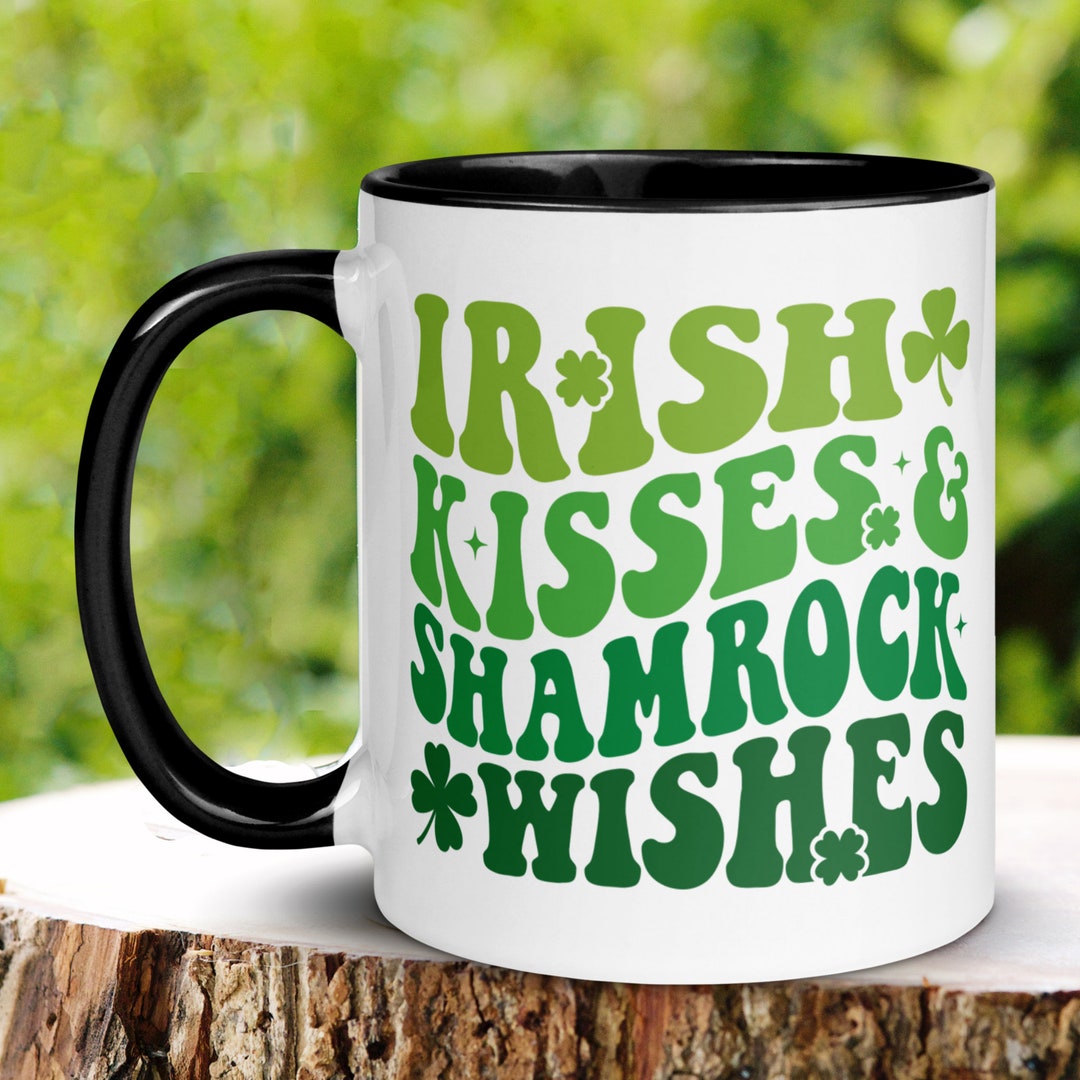 St Patricks Day Mug, Irish Mug, Retro Coffee Mug, Saint Patrick's Day ...