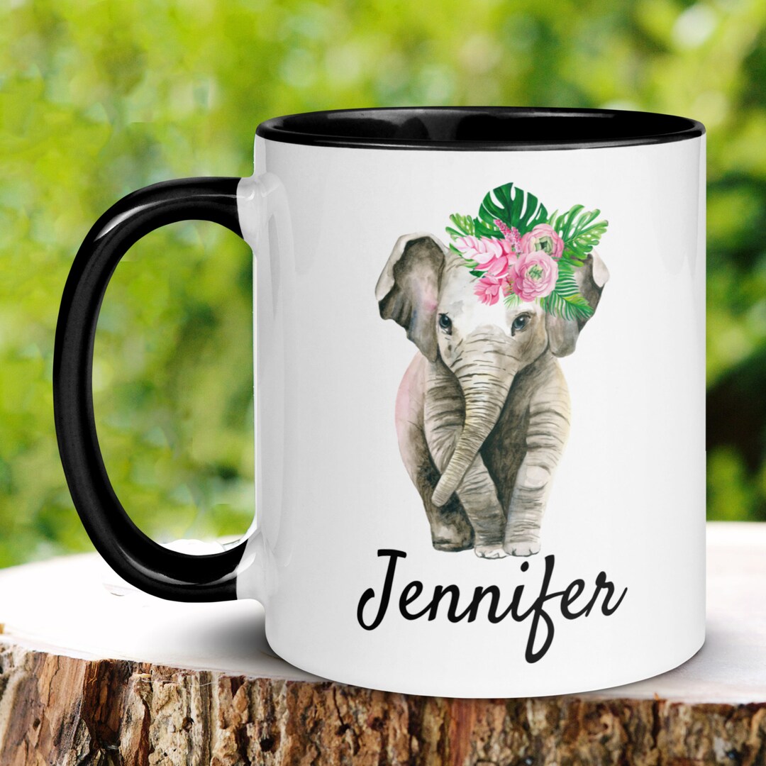 Elephant Gifts, Elephant Mug, Elephant Coffee Mug, Elephant Cup ...