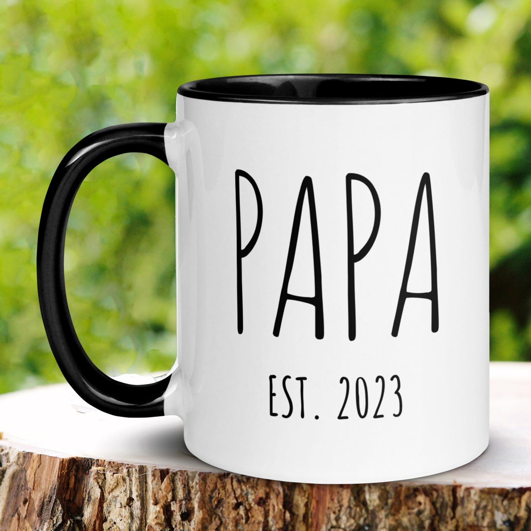 Personalized Papa Mug, Father's Day Gift, Grandpa Coffee Mug - Etsy