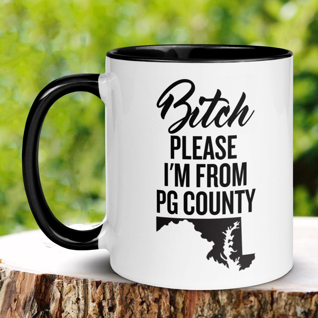 PG County Pride Mug, Funny DMV Gift - Etsy