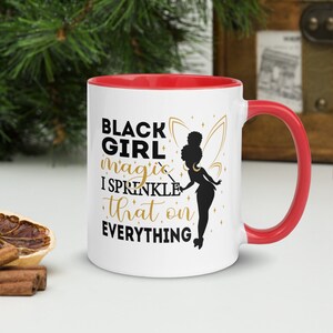 Black Girl Magic Mug I Sprinkle That on Everything Mug - Etsy