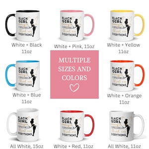 Black Girl Magic Mug I Sprinkle That on Everything Mug - Etsy