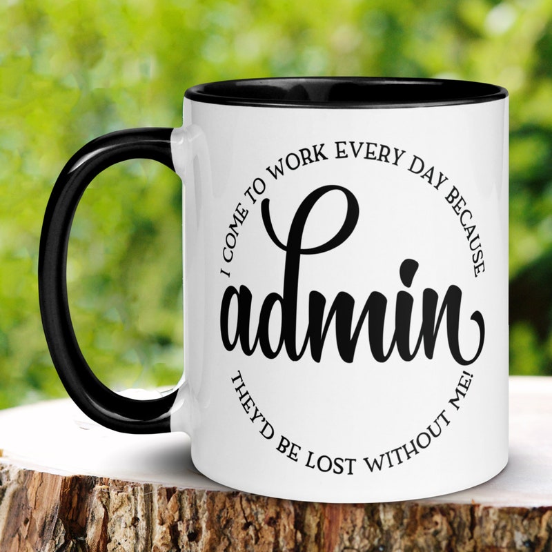 Funny Admin Mug - Etsy