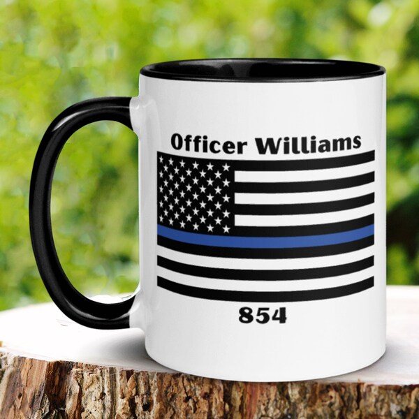 Police Coffee Mug - Etsy