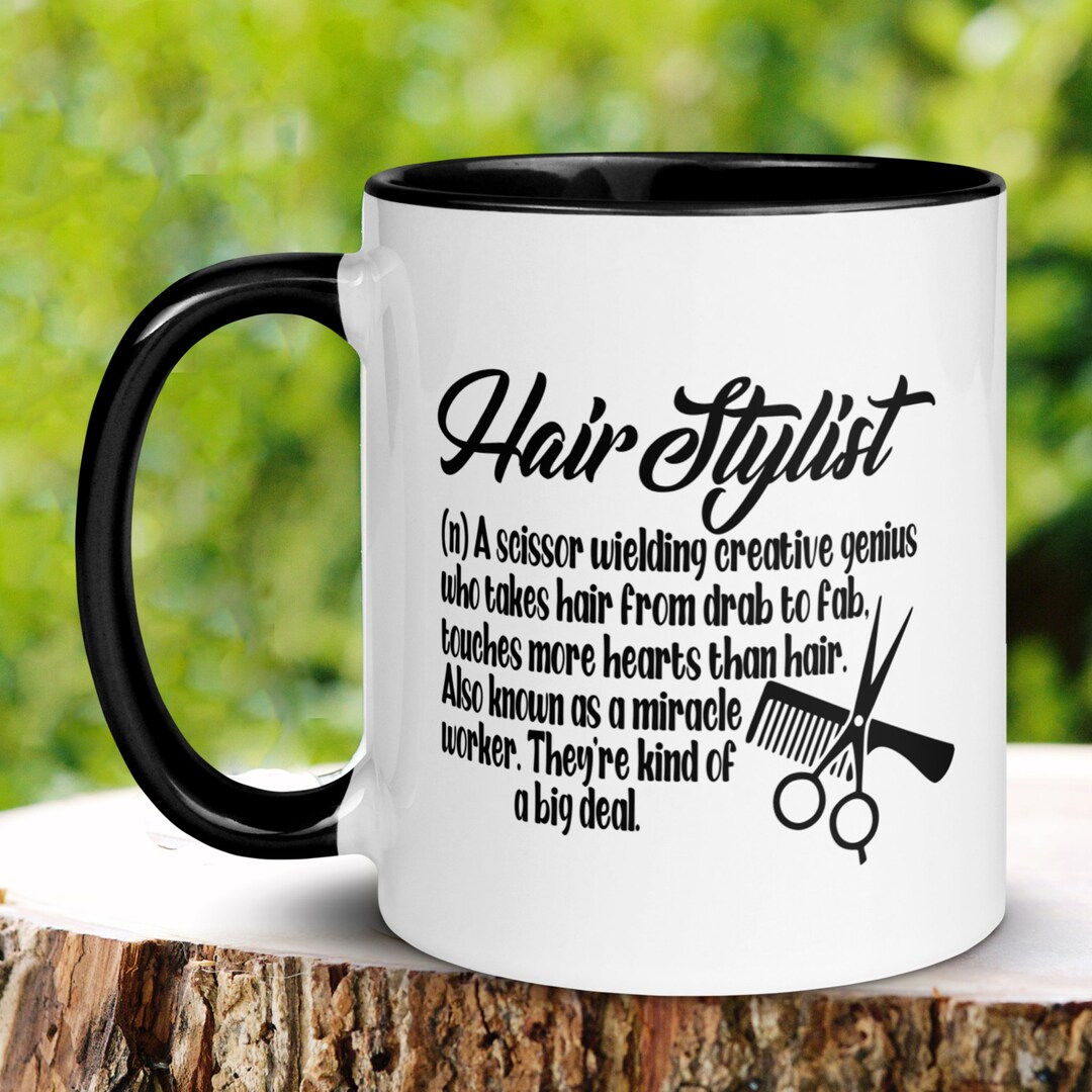 Hair Stylist Mug, Hair Stylist Gift, Hair Dresser Mug, Hairapist Mug ...