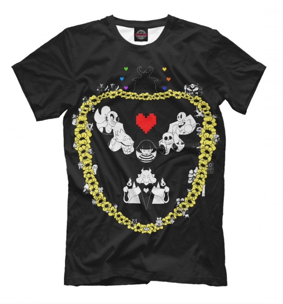 Undertale Graphic T-Shirt High Quality Tee Men's | Etsy