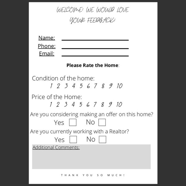 Exp Open House Sign - Etsy