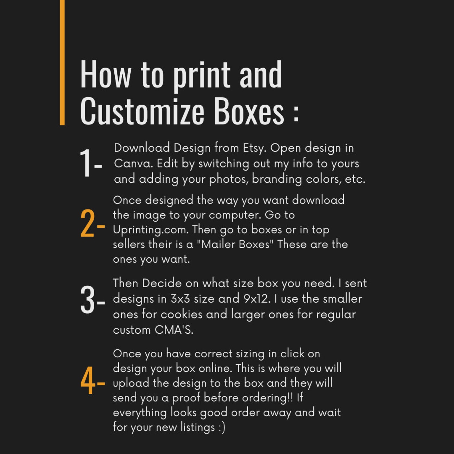 CMA Box Template, CMA, Custom Cma, Realtor Marketing, Listings, Real ...