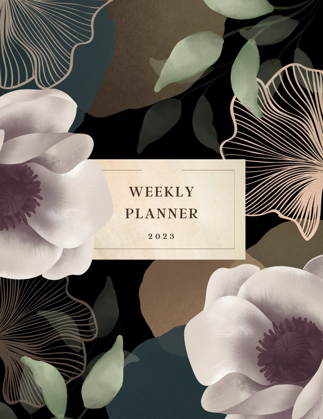 Weekly Planner 2023 Download, Printable Planner Template, Weekly ...