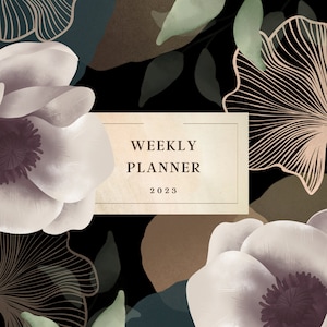 Weekly Planner 2023 Download, Printable Planner Template, Weekly ...