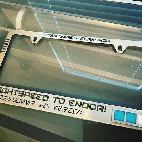 Star Wars Imperial Empire Cog / Crest Custom License Plate | Etsy