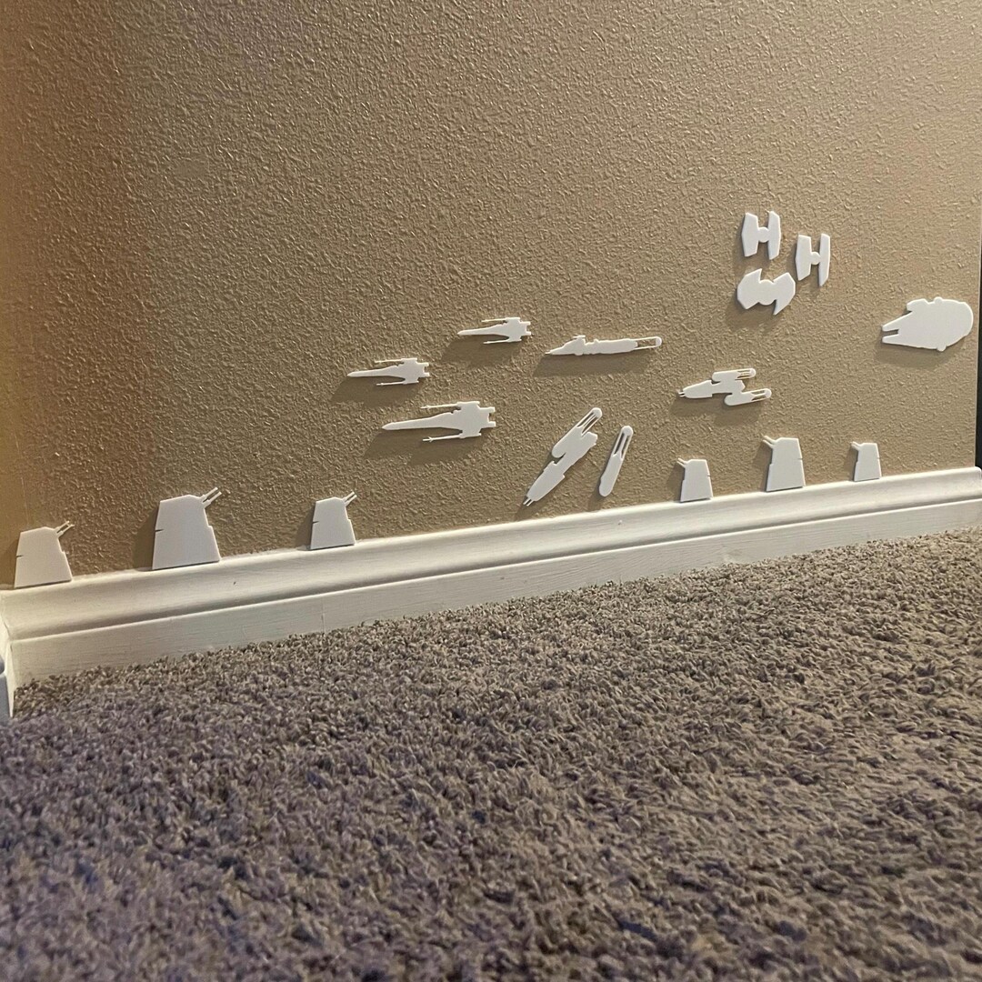 Story Boards Death Star Trench Run Scene for Floorboard Decorating - Etsy