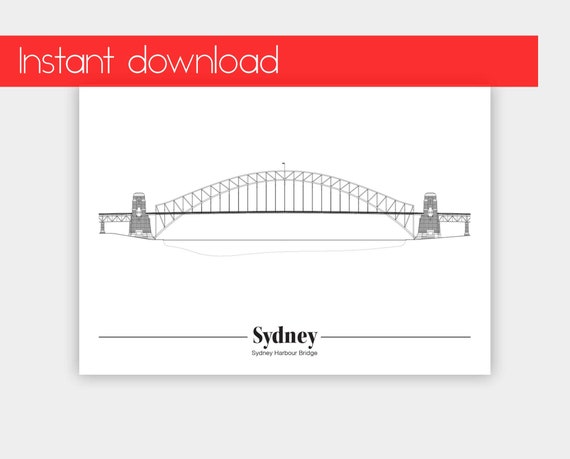 Sydney Harbour Bridge Diagram