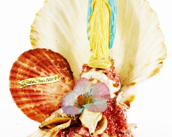 Virgin Mary Shell - Etsy