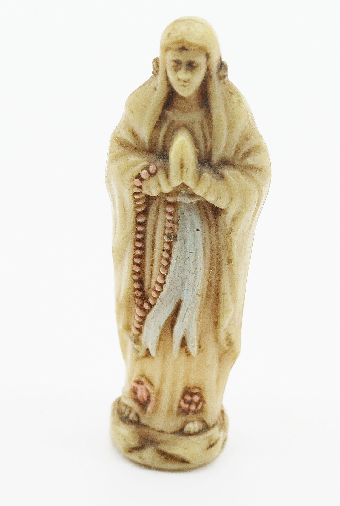 Celluloïd Virgen Mary Statue - Etsy