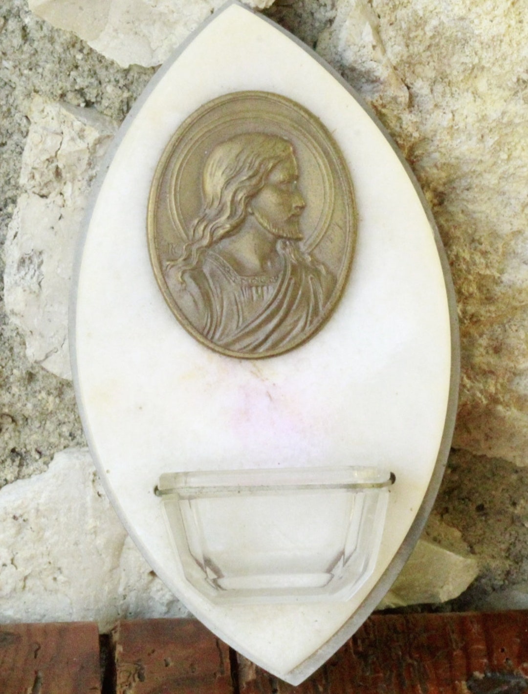 Antique Jesus Christ Stoup - Etsy