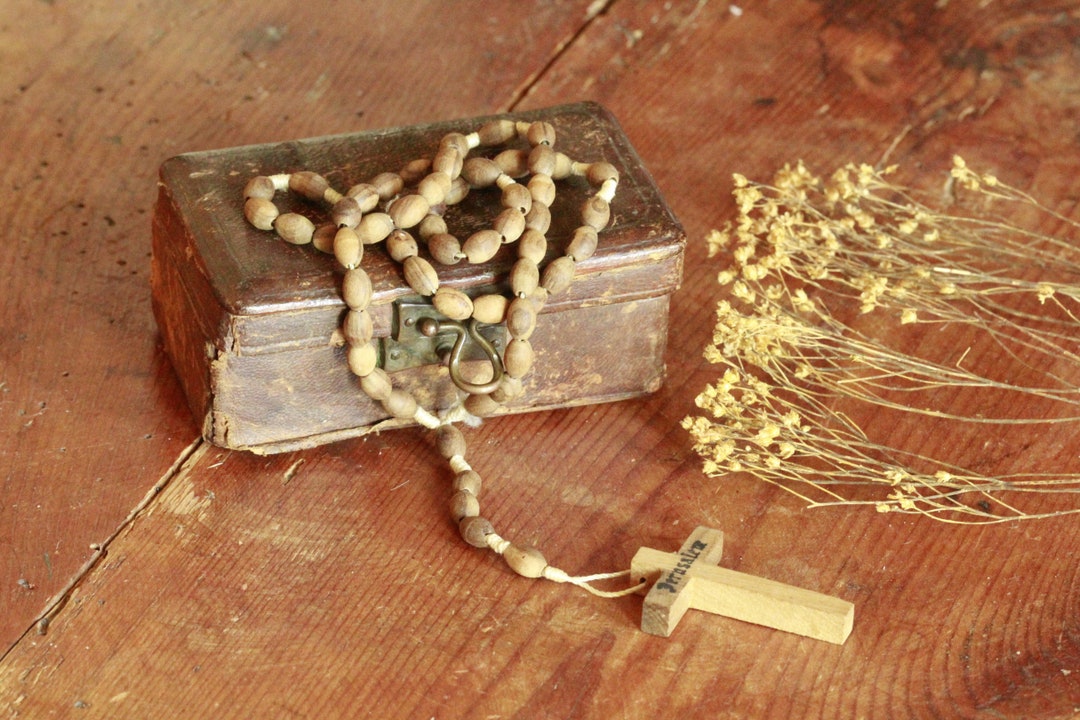 Wood Jérusalem Rosary - Etsy
