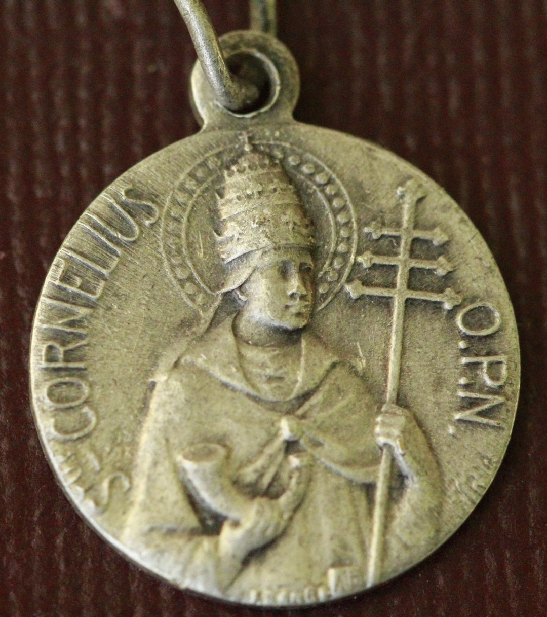 Rare Saint Cornelius Medal - Etsy