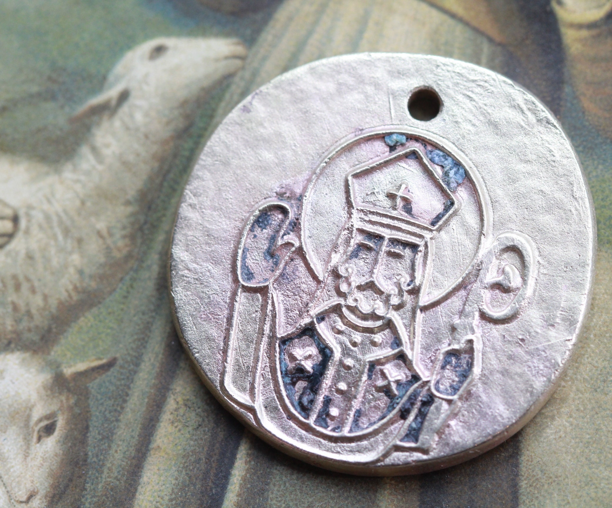 Rare Saint Raymond Medal - Etsy