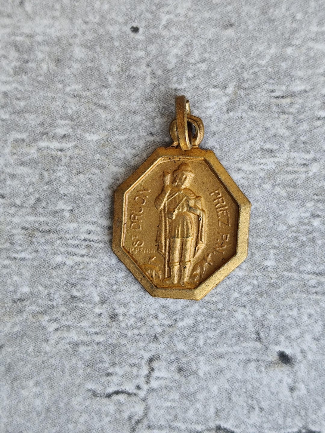 Rare Religious Medal of Saint Druon Sebourg - Etsy