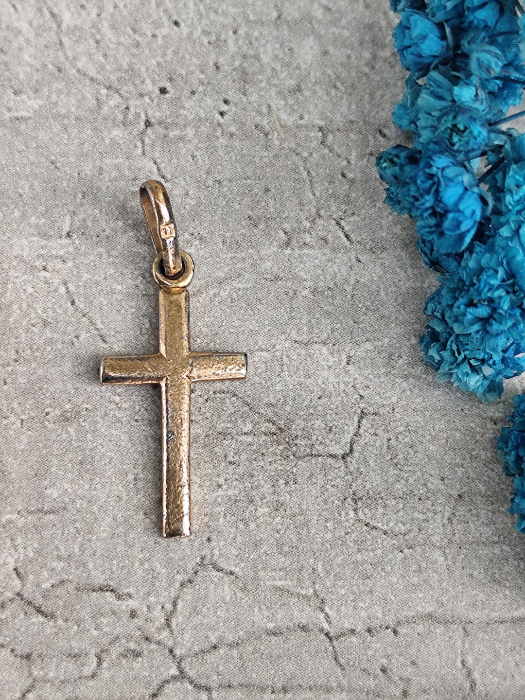 Antique Gold-colored Religious Cross - Etsy
