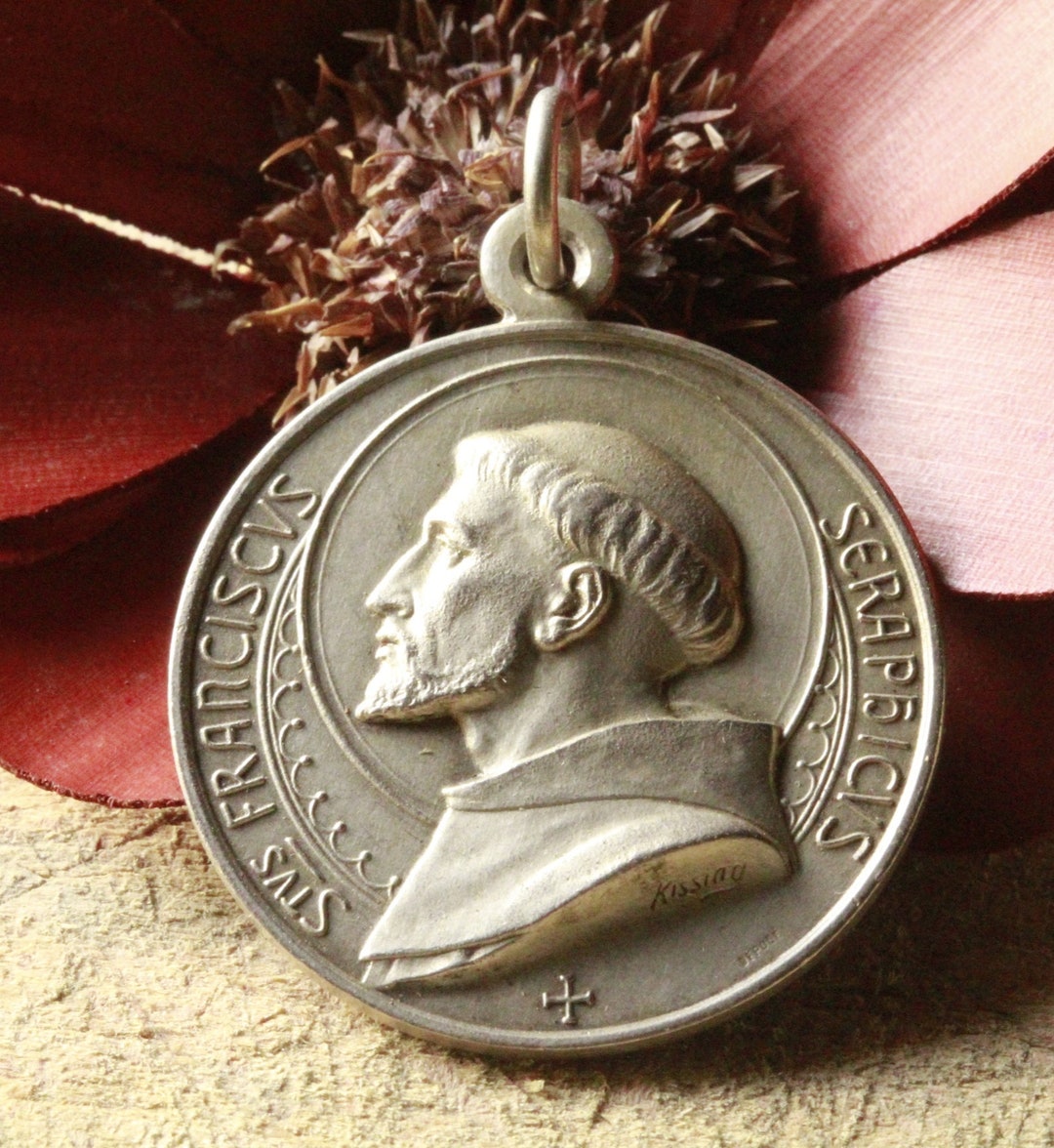 Rare Saint Franciscus Seraphicus Medal - Etsy