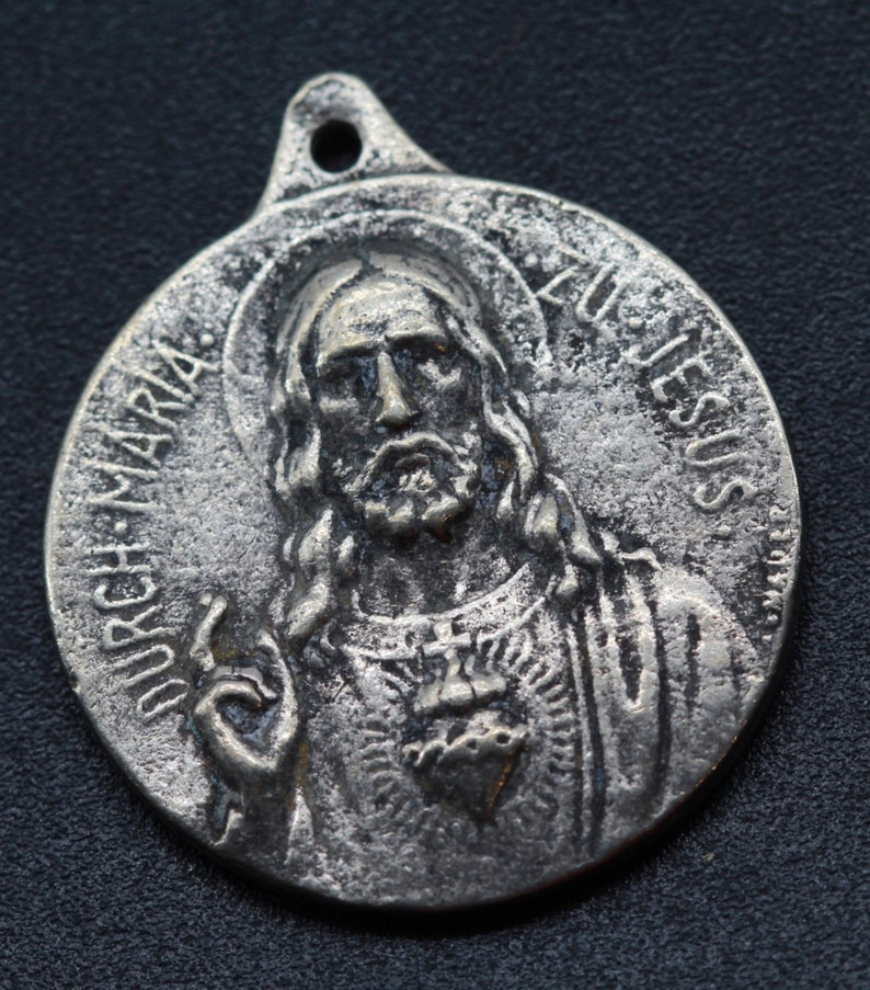 Rare Miraculous Virgin Mary Medal - Etsy