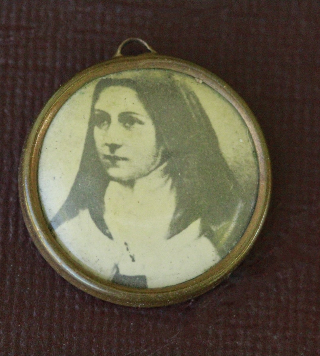 Rare Saint Thérèse First Holy Communion Photo Medal - Etsy