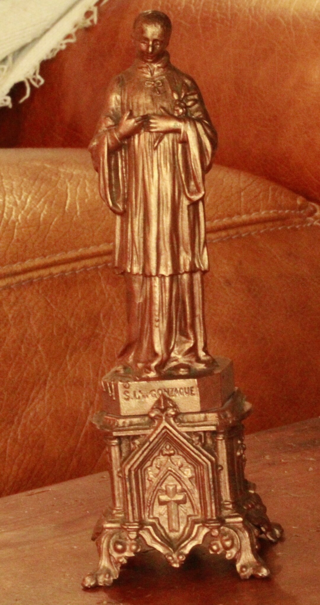 Rare Saint Gonzagues Statue - Etsy