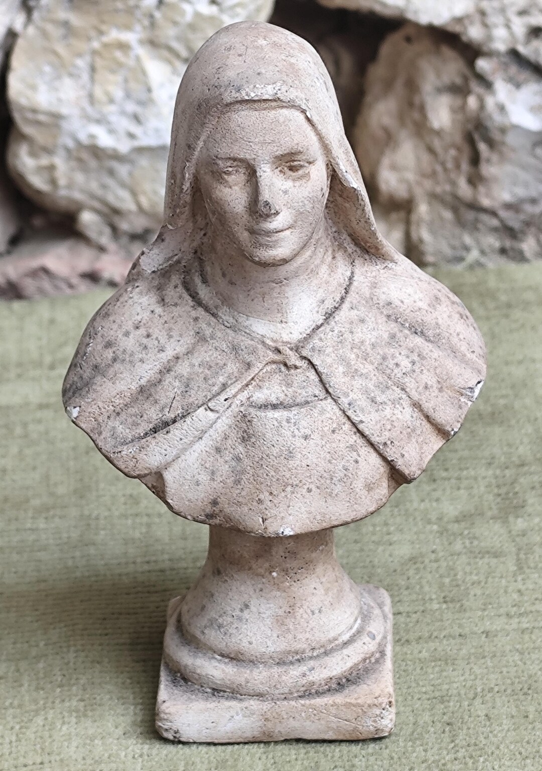 Our Lady Lourdes Statue - Etsy
