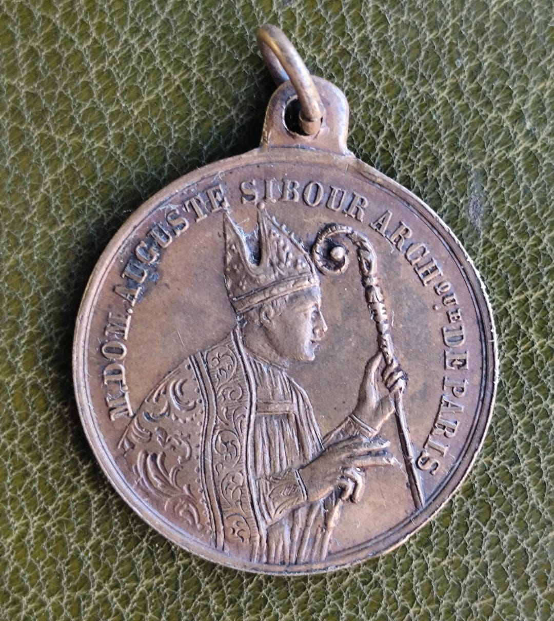 Rare Religious Medal of Monsignor Sibour, Archbishop of Paris, 1857, in ...