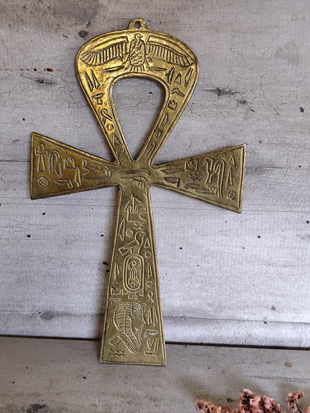 Rare Grande Croix De Vie égyptienne Ankh En Laiton - Etsy