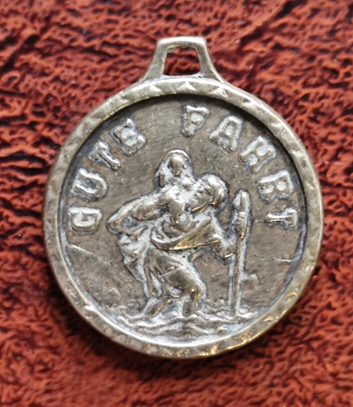 Rare Saint Christopher Medal - Etsy
