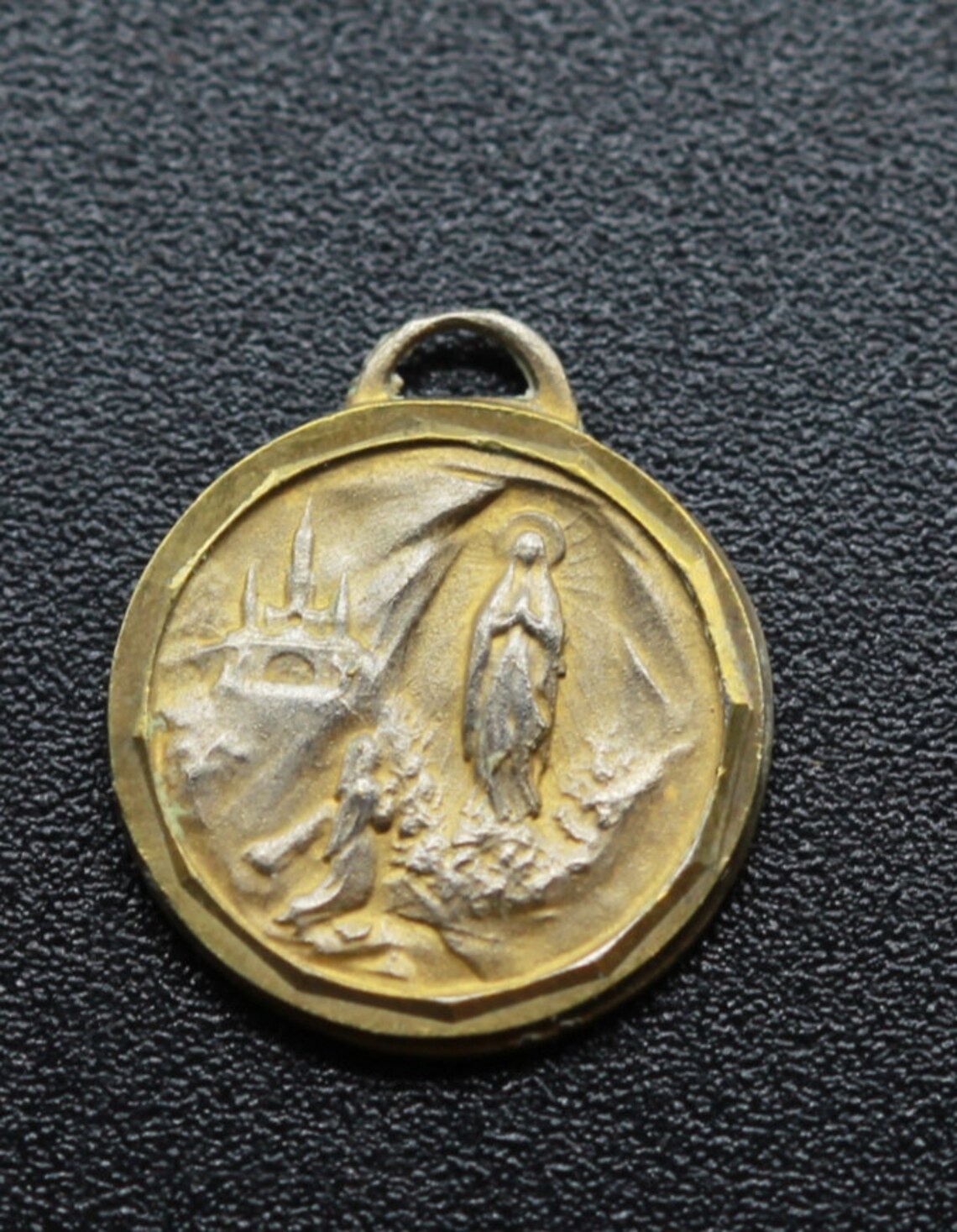 Rare Our Lady Lourdes Medal - Etsy