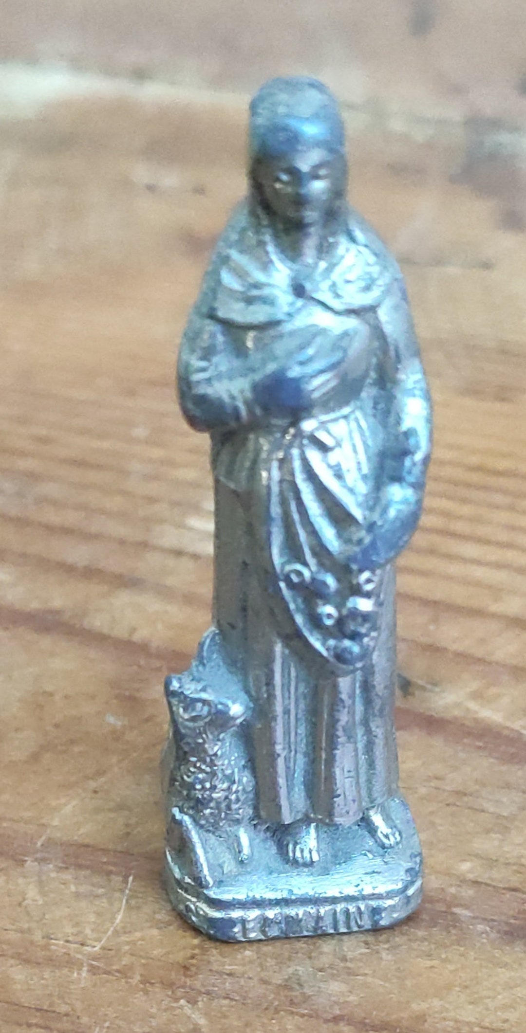 Rare Small Statue of Saint Germaine - Etsy