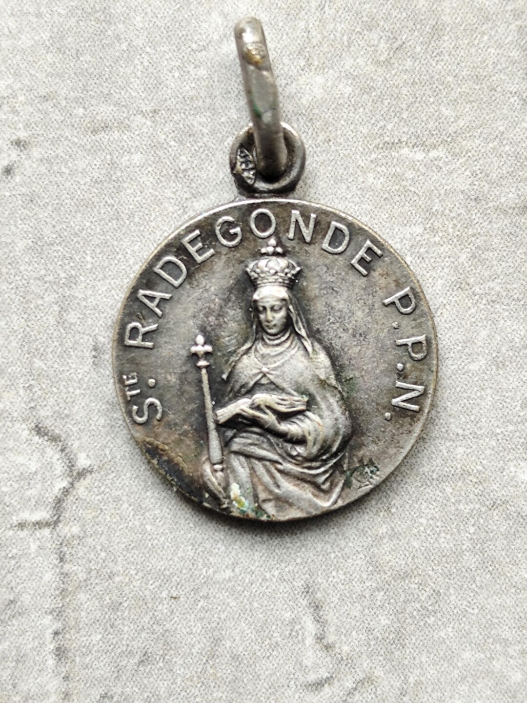 Religious Medal of Saint Radegund - Etsy