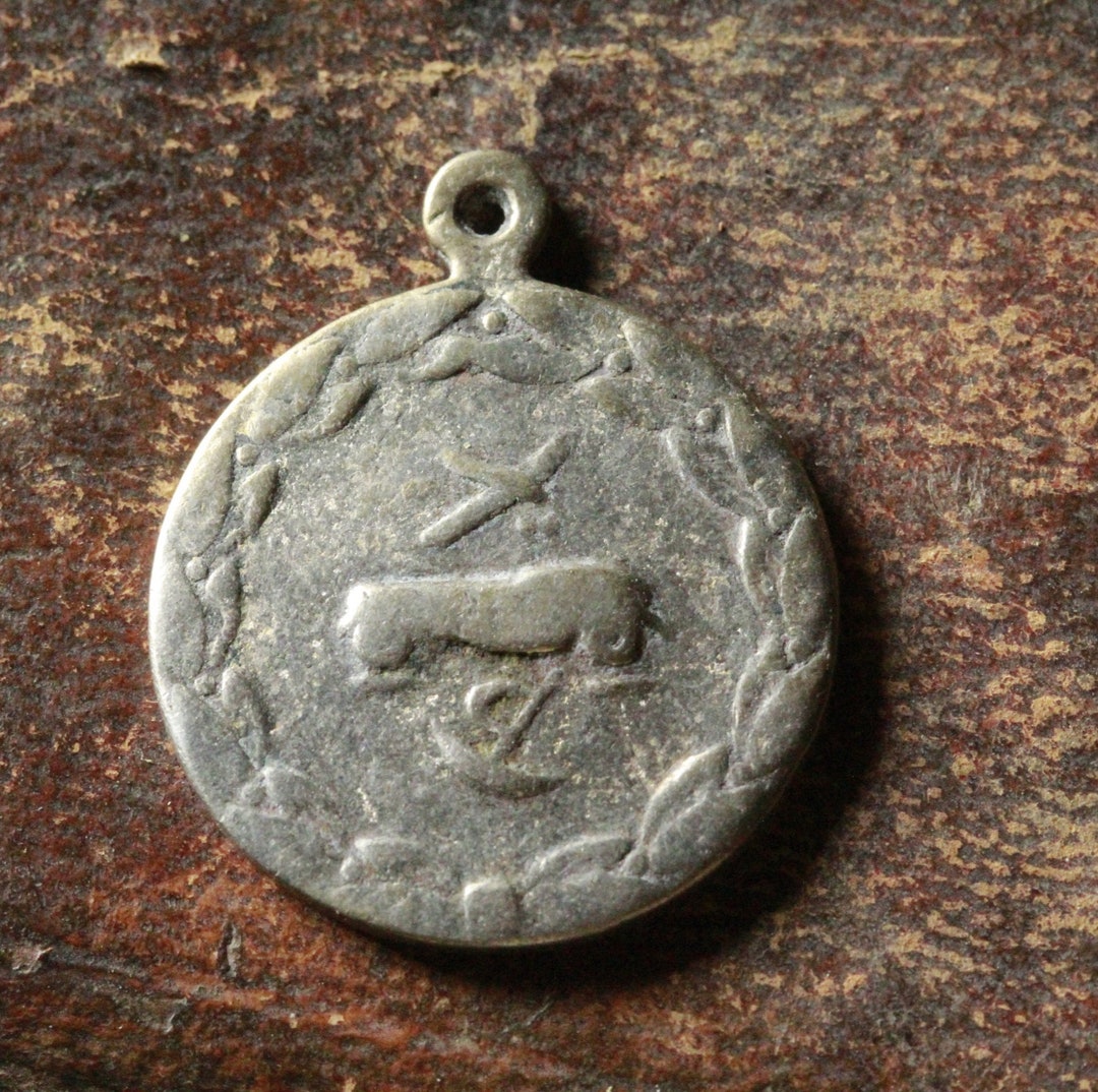 Rare Saint Christopher Medal - Etsy